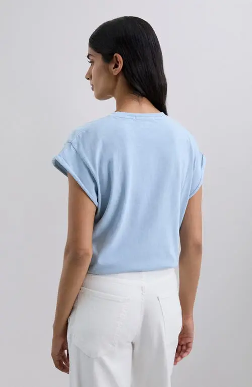 SCALPERS Plain Skull Tee - Water
