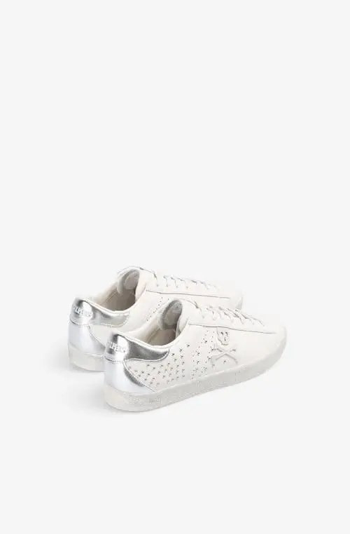SCALPERS Henry Studs Sneakers - Offwhitesilver