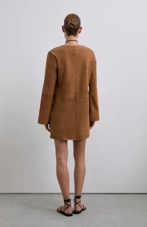 SCALPERS Suede Mini Dress