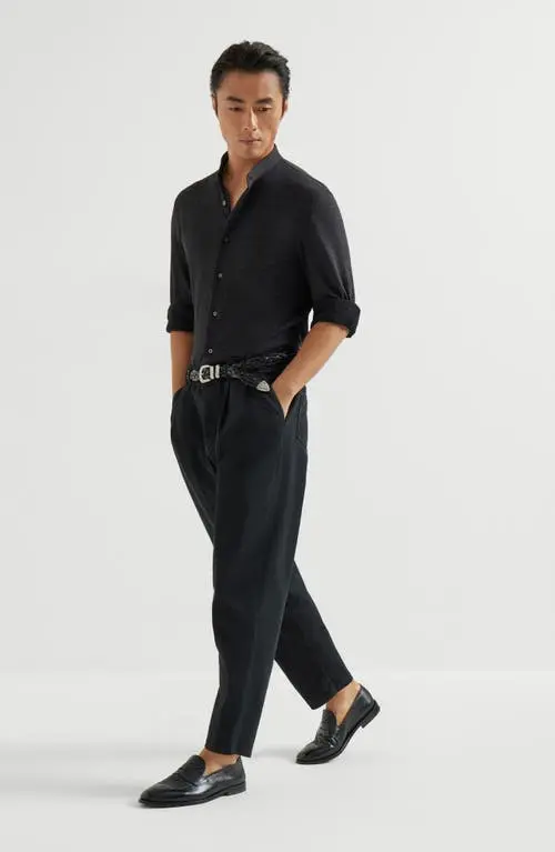 Brunello Cucinelli Lightweight Denim Trousers - Black