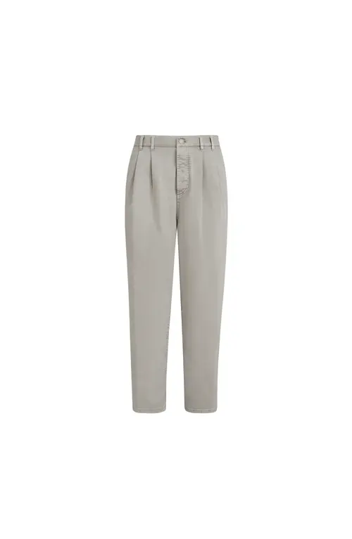 Brunello Cucinelli Lightweight Denim Trousers - Mud