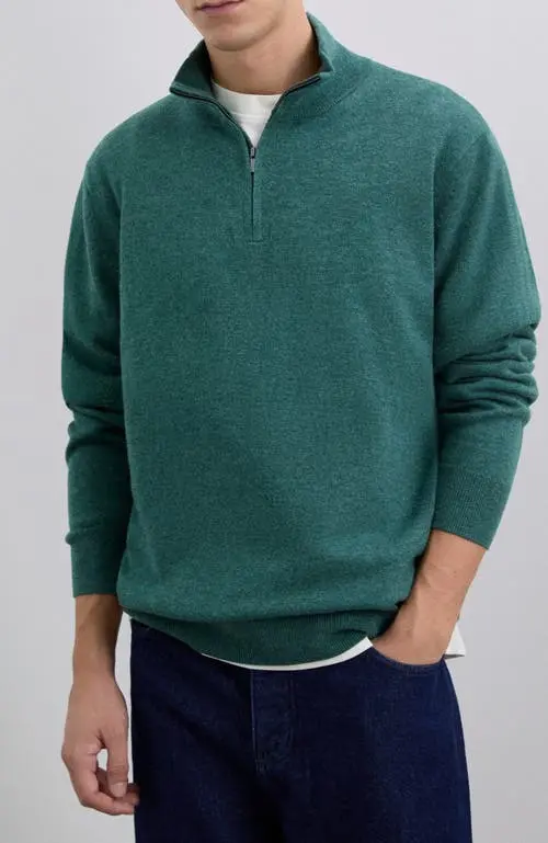 SCALPERS Peak Tricot Knit Sweater - Green