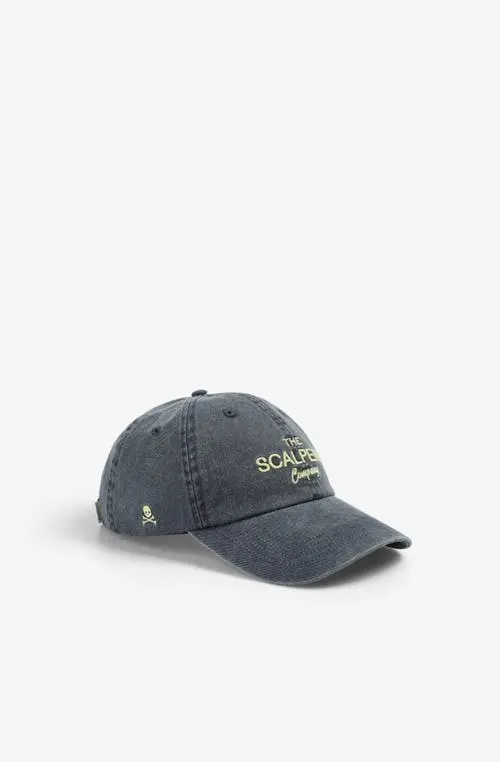 SCALPERS Washed Cap - Blue