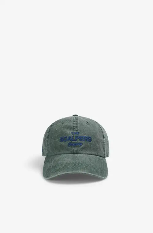 SCALPERS Washed Cap - Green