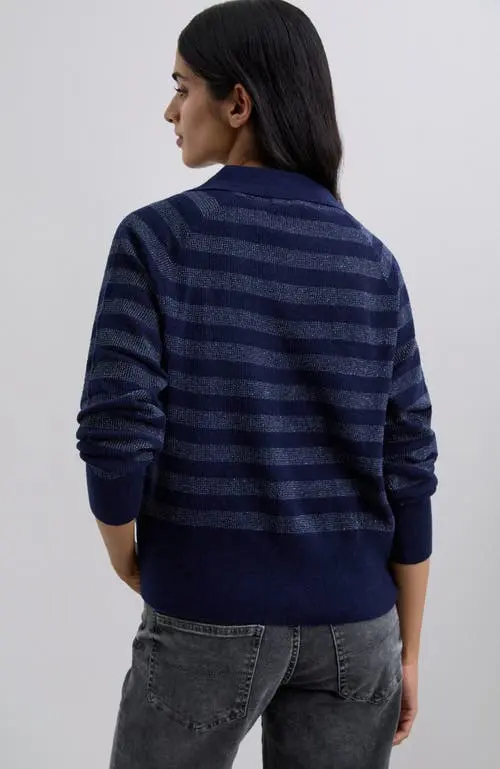 SCALPERS Striped Polo Jumper