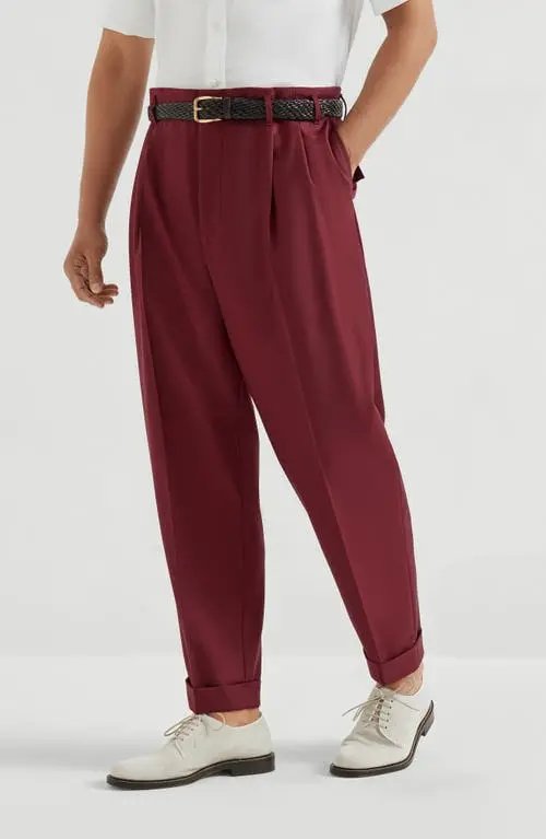 Brunello Cucinelli Virgin Wool Trousers