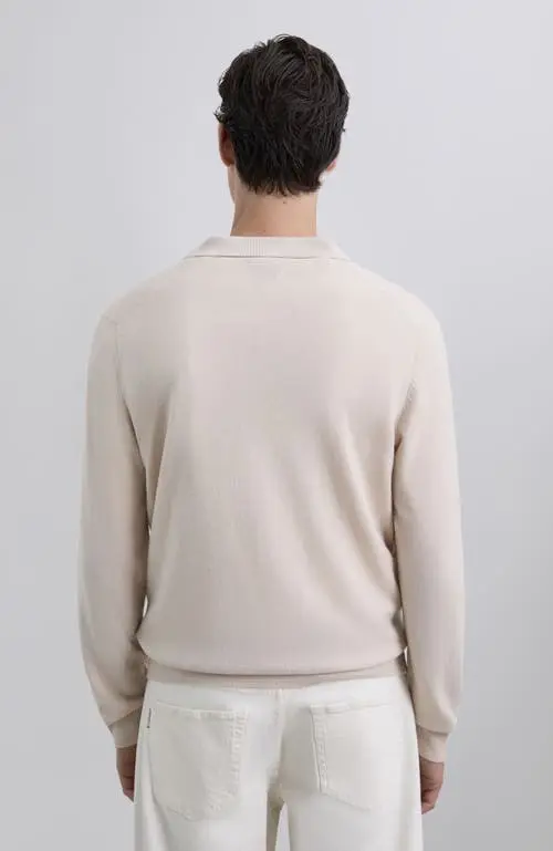 SCALPERS Wool Knit Polo Shirt
