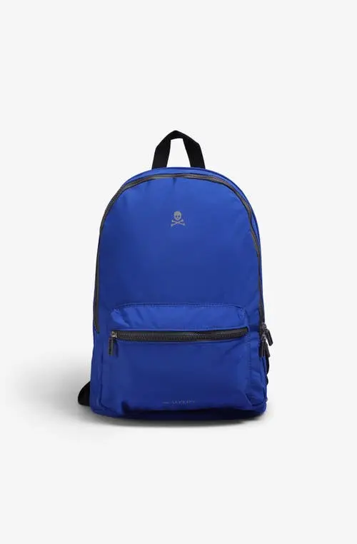 SCALPERS Backpack With Skull - Blue