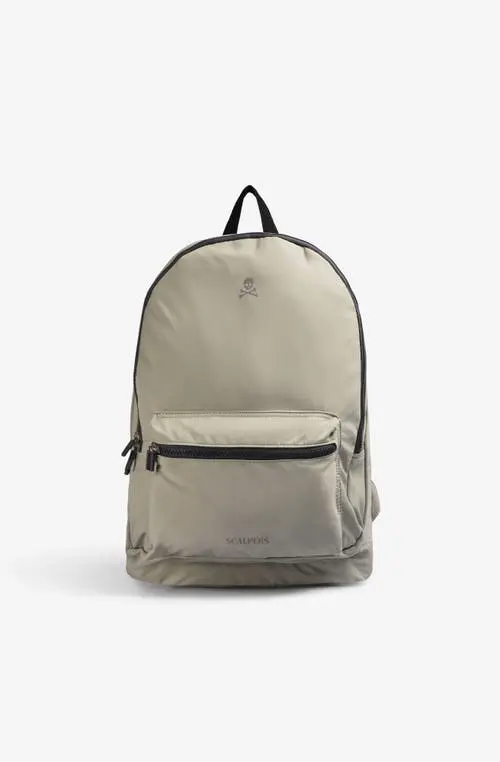 SCALPERS Backpack With Skull - Lightgreen