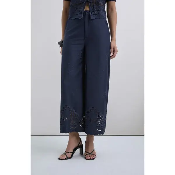SCALPERS Satenemb Culottes