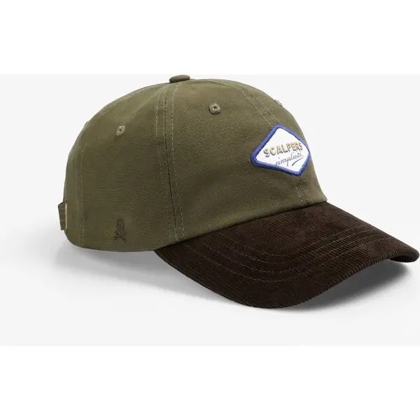 SCALPERS Cotton Cap - Khaki