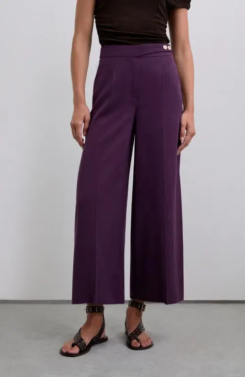 SCALPERS High-waisted Viscose Blend Culottes