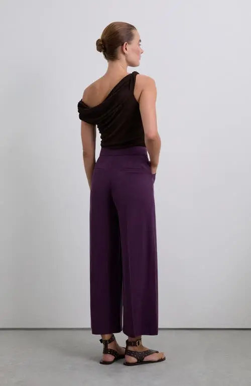SCALPERS High-waisted Viscose Blend Culottes