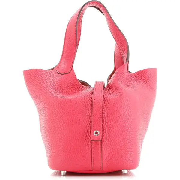 Hermès Picotin Lock Bag Clemence Pm - Pink