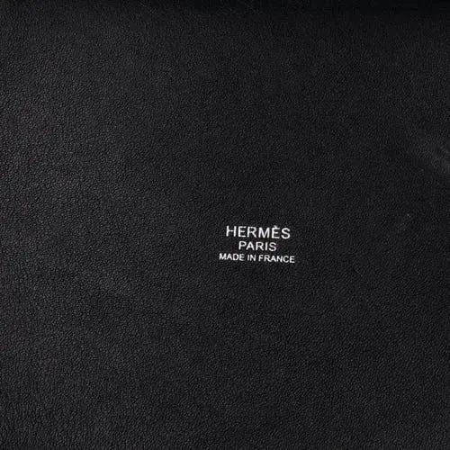 Hermès Picotin Lock Bag Felt With Leather Pm - Blue
