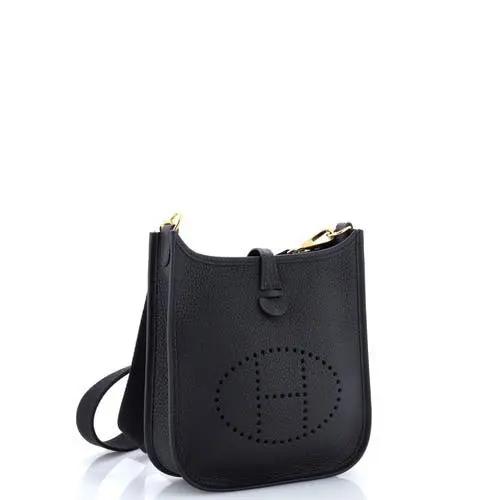 Hermès Evelyne Bag Gen Iii Clemence Tpm - Noir