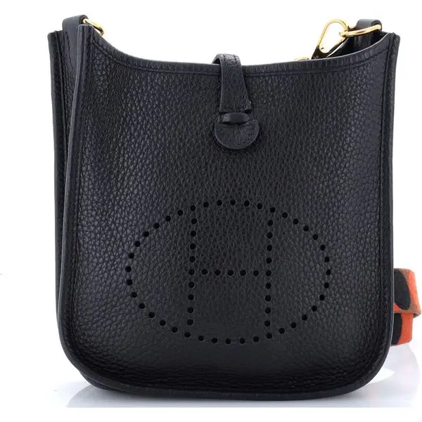 Hermès Evelyne Bag Gen Iii Clemence Tpm - Black