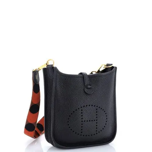 Hermès Evelyne Bag Gen Iii Clemence Tpm - Black