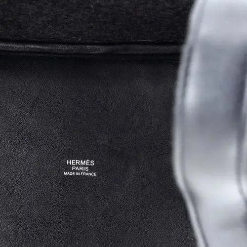 Hermès Picotin Lock Bag Felt With Leather Pm - Grey
