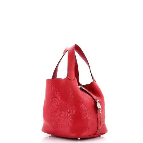 HERMES Picotin Lock Bucket Bag Clemence Mm