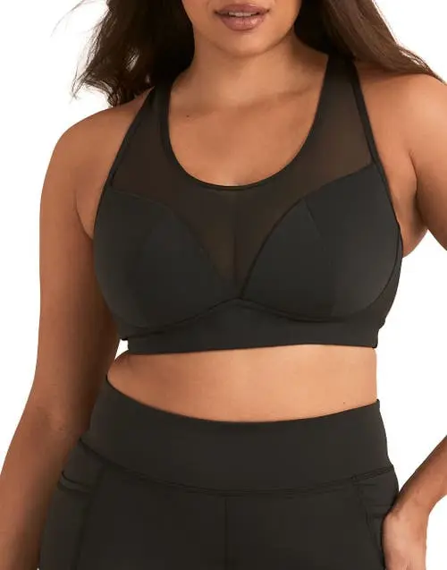 ADORE ME Aura Aura Sports Bra - Black