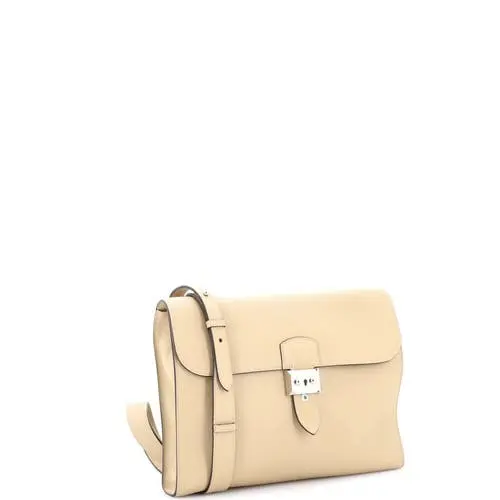 Hermès Sac A Depeches Messenger Bag Verso Evergrain 29 - White