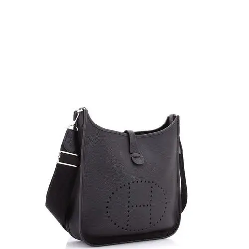 Hermès Evelyne Bag Gen Iii Clemence Pm - Noir