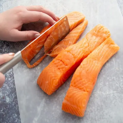 RADA 5.25 Inch Chef's Dicer Knife - Silver