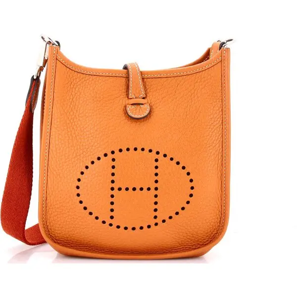 Hermès Evelyne Bag Gen Iii Clemence Tpm - Toffee