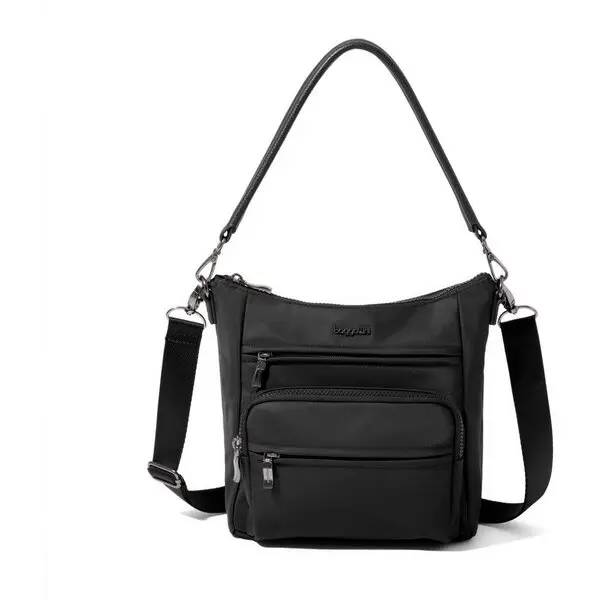 BAGGALLINI Nolita Convertible Crossbody - Black Twill
