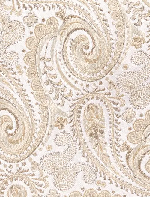 OAK HILL PREMIUM BY DXL Paisley Neck Tie - Ivory