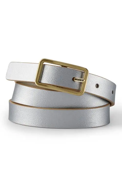 LANDS' END Reversible Skinny Belt