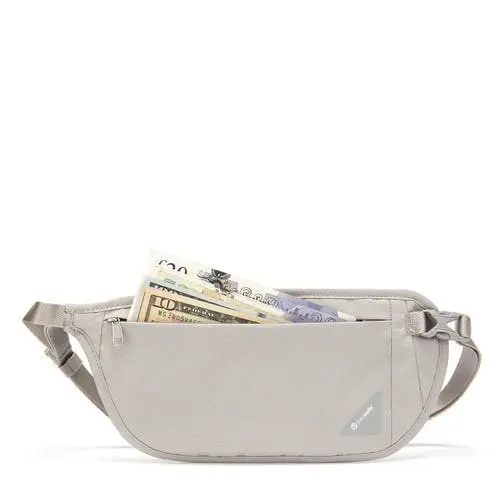 PACSAFE Coversafe V100 Rfid Blocking Waist Wallet - Neutral Grey