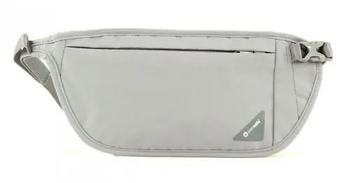PACSAFE Coversafe V100 Rfid Blocking Waist Wallet - Neutral Grey