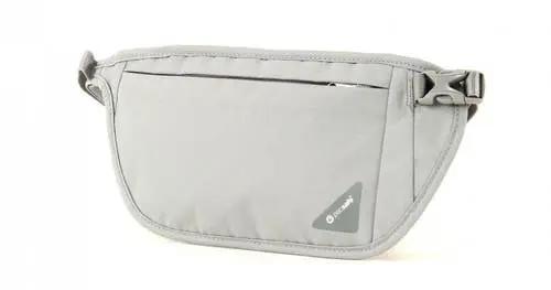 PACSAFE Coversafe V100 Rfid Blocking Waist Wallet - Neutral Grey