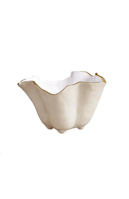 BEATRIZ BALL COLLECTION Encanto Onyx Ice Bucket - Cream And White