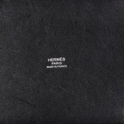 Hermès Picotin Lock Bag Felt With Leather Pm - Grey