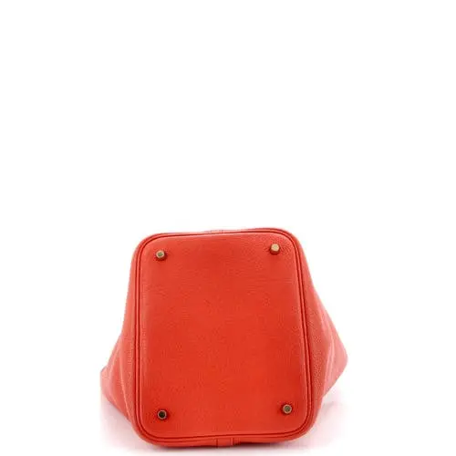 Hermès Picotin Lock Bag Clemence Mm - Orange