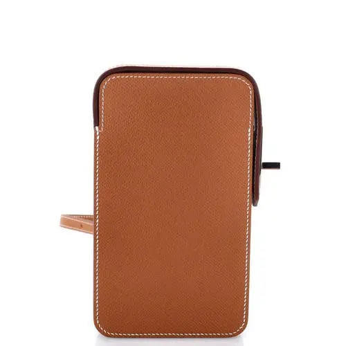 Hermès Hac A Box Phone Case Epsom - Gold