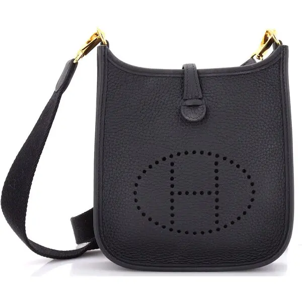 Hermès Evelyne Bag Gen Iii Clemence Tpm - Noir