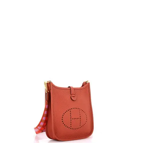 Hermès Evelyne Bag Gen Iii Clemence Tpm - Brown