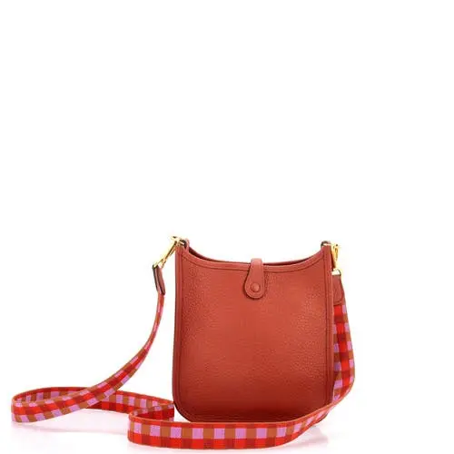 Hermès Evelyne Bag Gen Iii Clemence Tpm - Brown