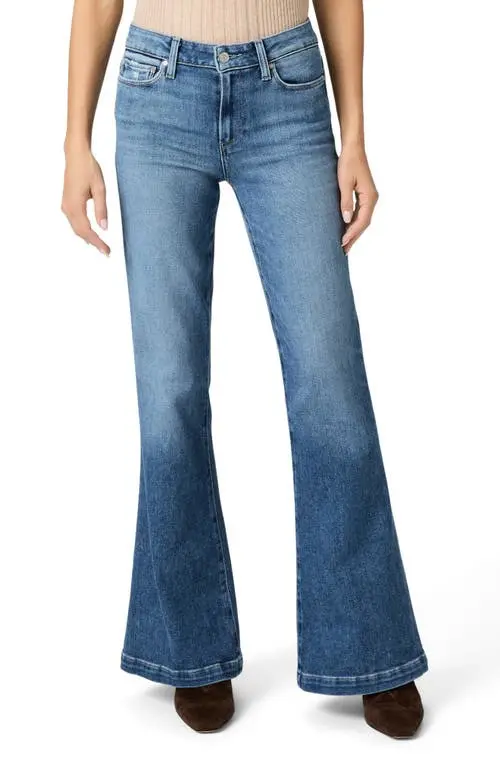 Paige Genevieve High-waist Bootcut Jeans - Bookshelf