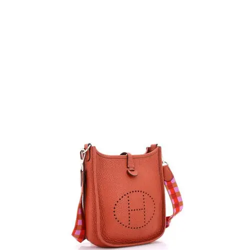 Hermès Evelyne Bag Gen Iii Clemence Tpm - Brown