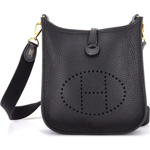 Hermès Evelyne Bag Gen Iii Clemence Tpm - Noir