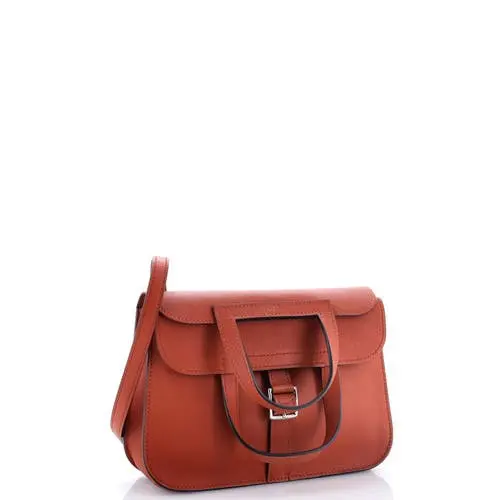 HERMES Halzan 22 Bag Swift Leather