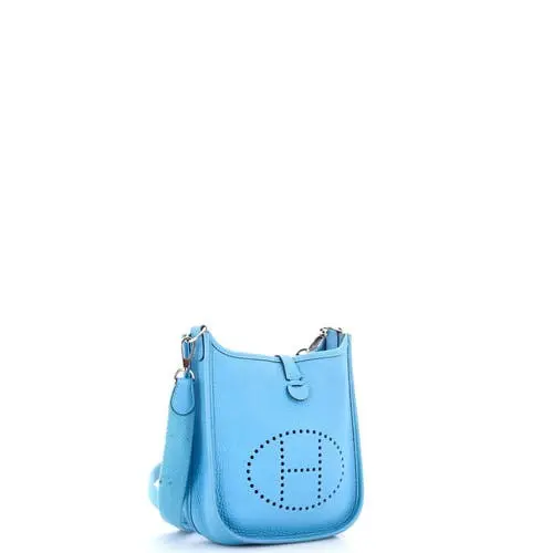 Hermès Evelyne Bag Gen Iii Clemence Tpm - Blue