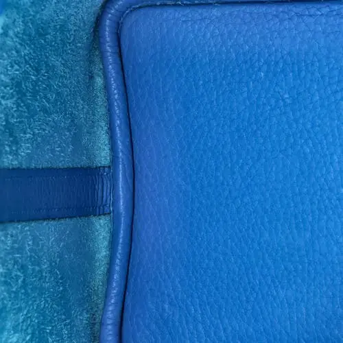 Hermès Picotin Lock Bag Clemence Pm - Blue