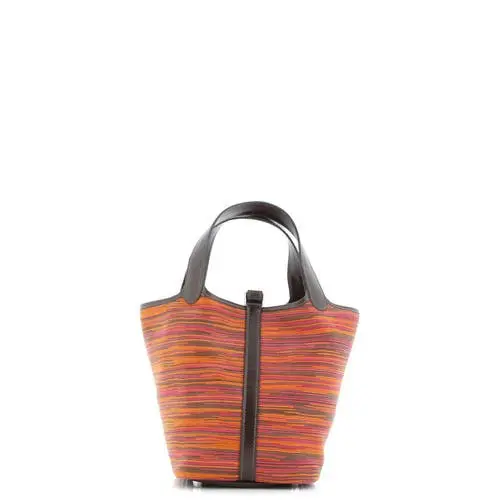 Hermès Picotin Bag Vibrato Pm - Brown