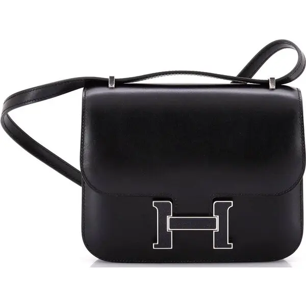 HERMES Constance 18 Bag Box Calf With Aventurine